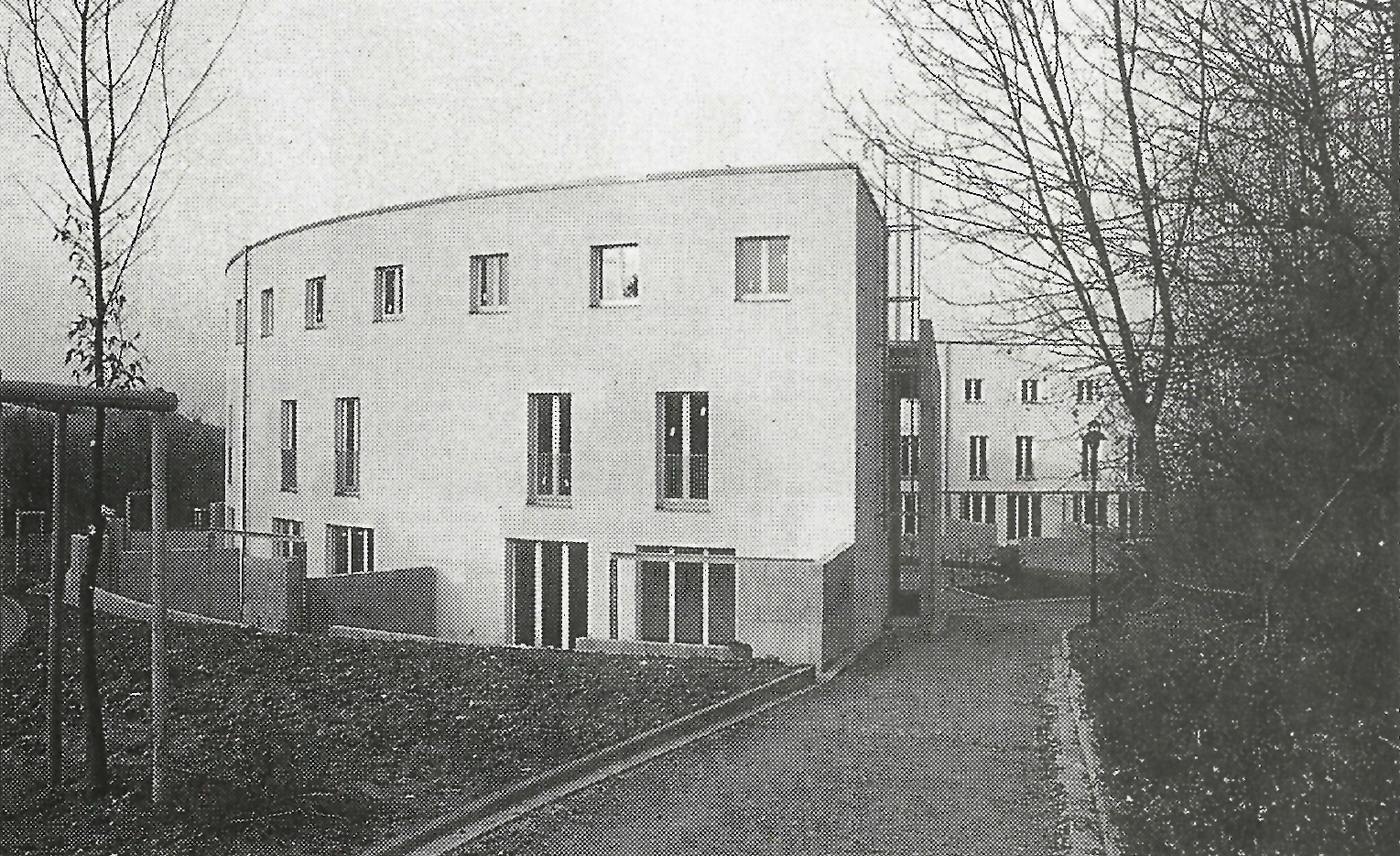 Lörrach, Wohnanlage „Dreispitz“, Fridolin-Engel-Straße